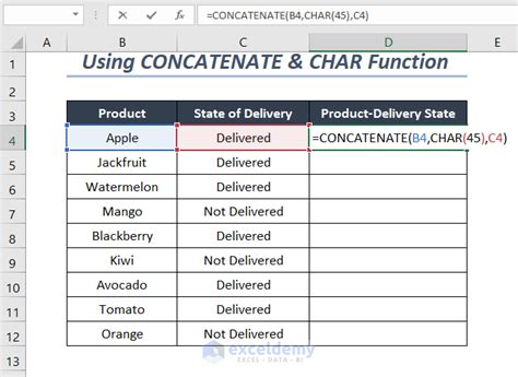 How To Concatenate Two Columns In Excel With Hyphen 9 Quick Methods