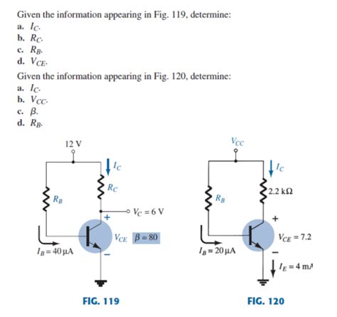 Solved Given The Information Appearing In Fig 119 Chegg Com
