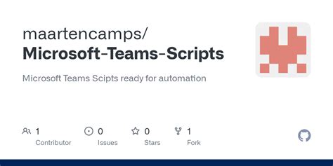 github maartencamps microsoft teams scripts microsoft teams scipts ready for automation
