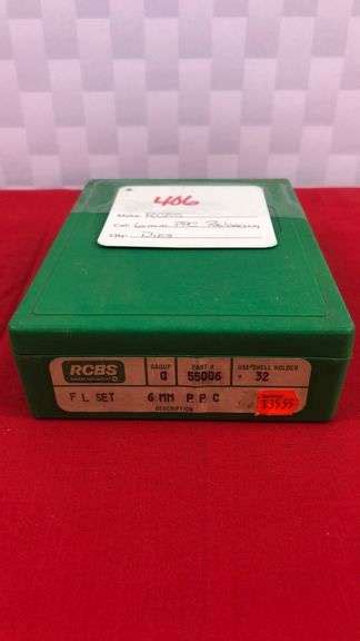 Rcbs 6mm Ppc Reloading Dies Res Auction Services
