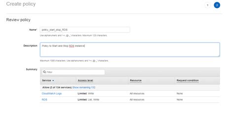 Create An Aws Lambda Function To Stop And Start An Rds Instance