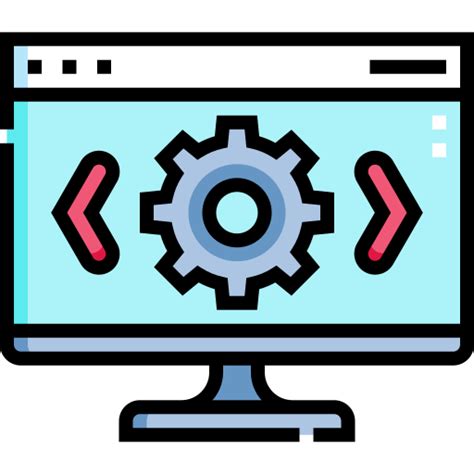 Program Detailed Straight Lineal Color Icon