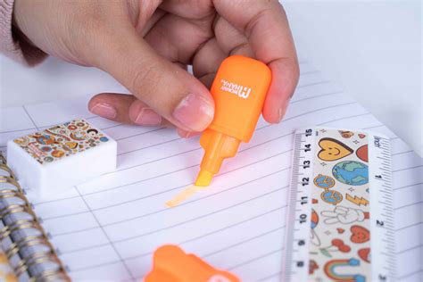 Groovy Notebook Stationery Set