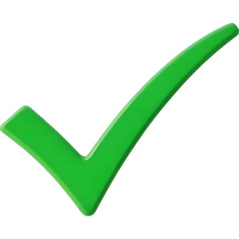 Green Check Mark Inside A Circular Outline 65882892 Png