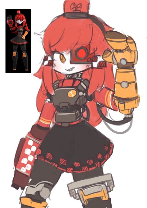 Nn Eogks Mimi Sentry Flyingpiggles Team Fortress 2 Absurdres