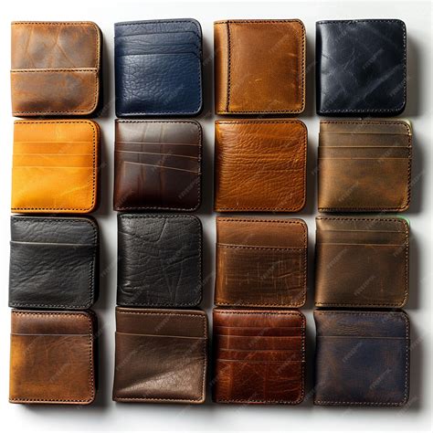 Many Different Leather Bars Of Different Colors Are Lined Up Premium