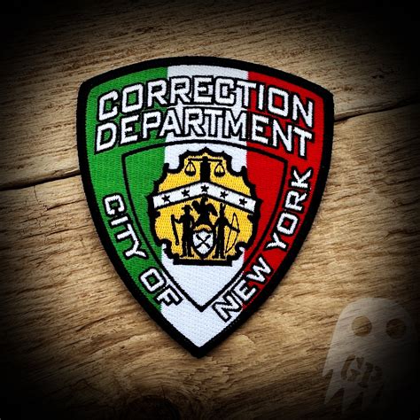 Italian Nyc Corrections Italian Patch Ghost Patch