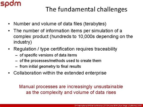 Introduction To Simulation Process Data Management Basic Training
