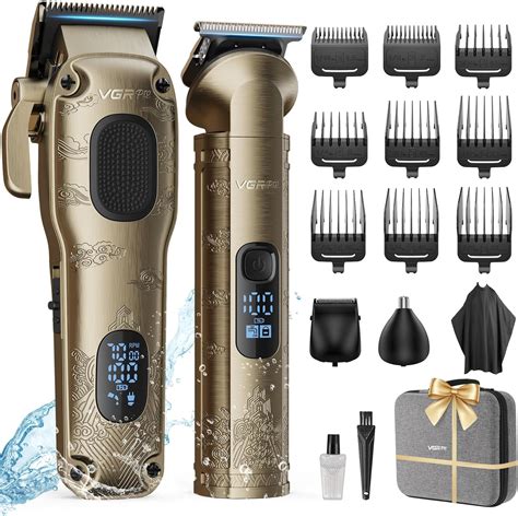 Vgrpro Hair Clippers For Men Professional Cordless Hair Clippers For Hair Cutting Mens