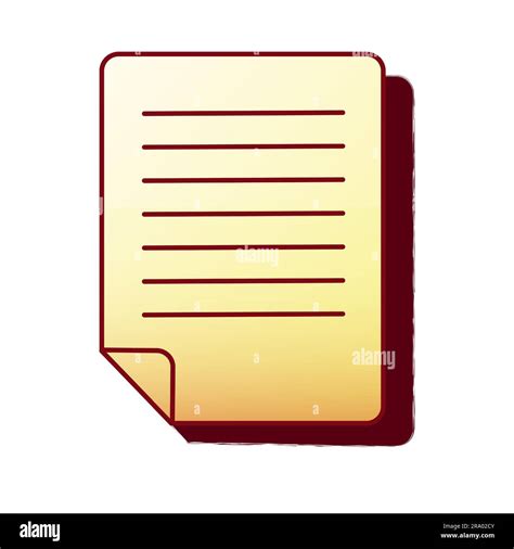 Document Icon Retro Pc User Interface Aestetic 80s 90s Old Computer User Interface Element And