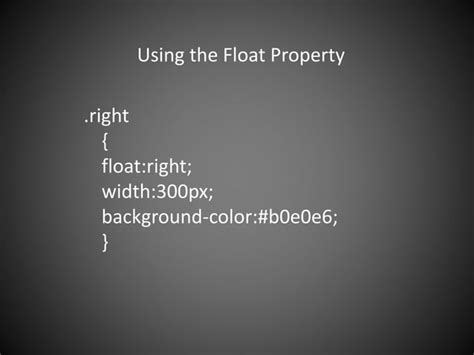 Css Alignment Ppt