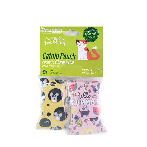 Catnip Pouch 2 Pack Define Planet