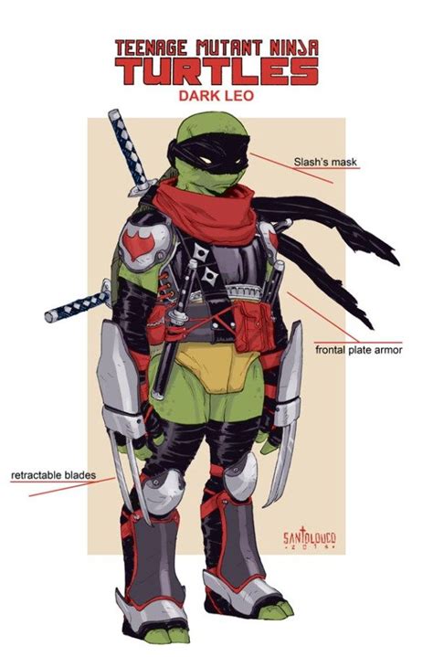 Dark Leo Tmnt City Fall Concept Design By Mateus Santolouco Teenage Mutant Ninja Tmnt