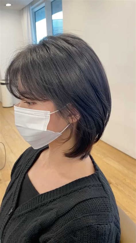 Leejinhyukk On Instagram 단발레이어드 의 느낌이 궁금하다면 ⠀⠀⠀⠀⠀⠀⠀⠀⠀⠀⠀⠀⠀ 고객님의 두상과 모질을 고려하여 커트 디자인과 단발레이어드펌