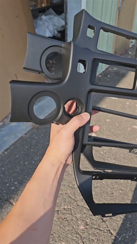 Pure Sex Triple 52mm Gauge Pod Center Console Trim Lhd And Rhd Sw20 Mr2 Heaven