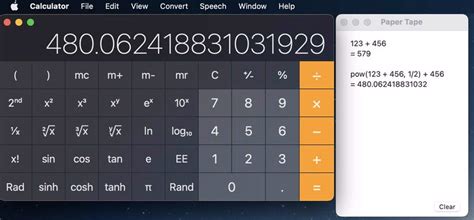 Macos Scientific Calculator With History Software Recommendations