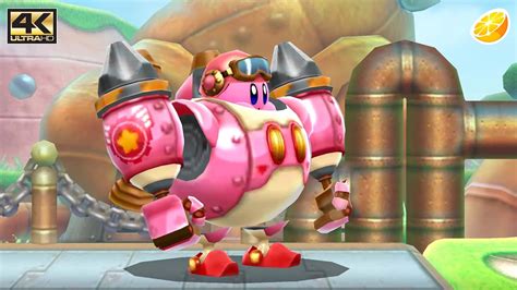 Kirby Planet Robobot Hd All Bosses Main Story Youtube