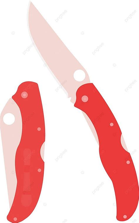 Pocket Folding Knife Icon No Outline Urban Object Razor Vector Urban