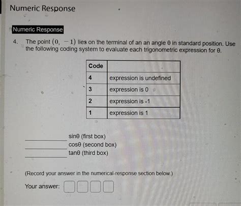 Solved Numeric Response Numeric Response 3 The Largest