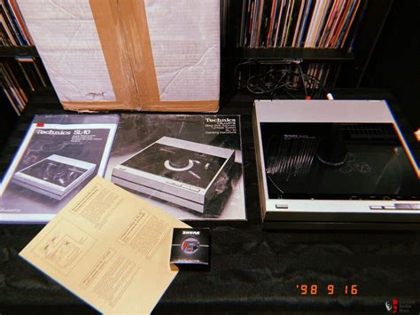 Technic SL 10 Direct Drive Automatic Linear Tracking Turntable Quartz Phase Locked SOLD TO