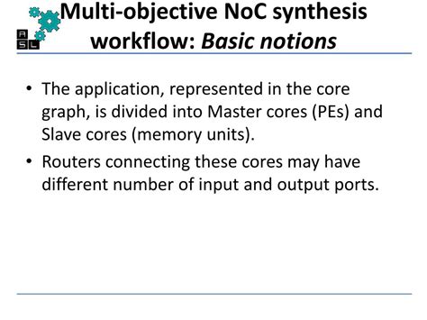 Ppt Multi Objective Topology Synthesis And Fpga Prototyping Framework Of Application Specific