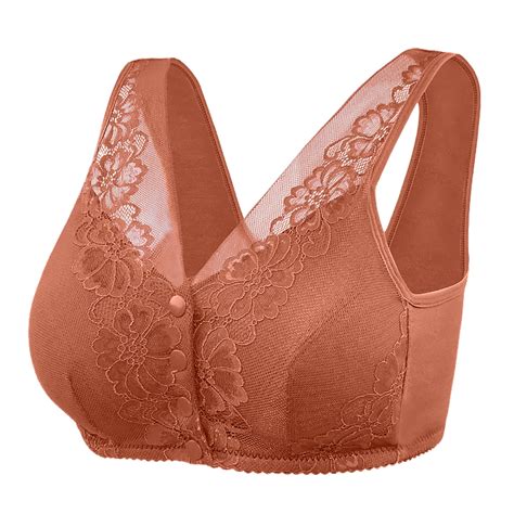 Comfortable Daisy Bra For Seniors 2024 New Front Closure Button