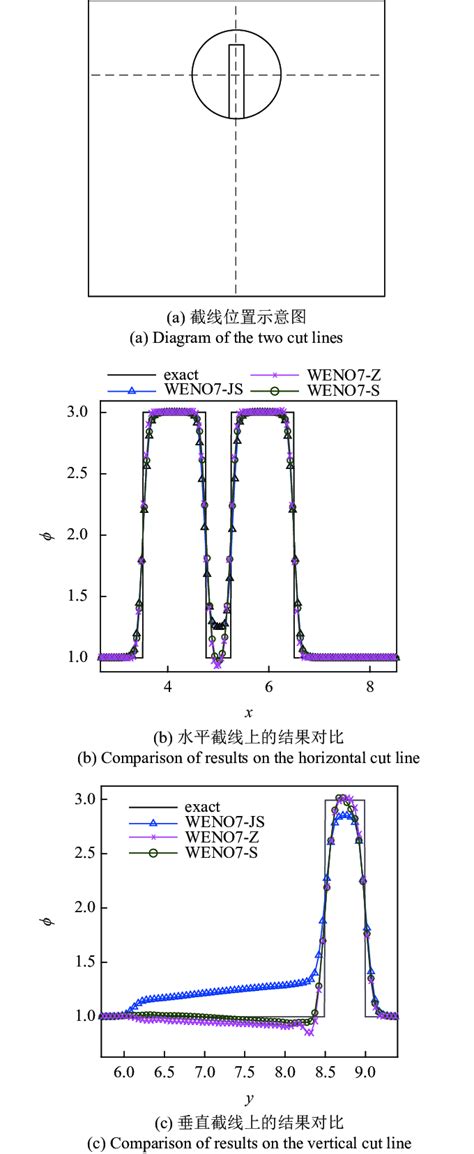 comparison of results on two lines of the two dimensional rotation
