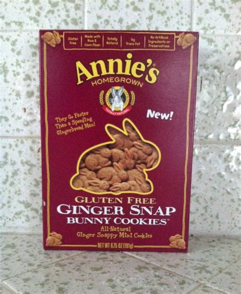 Annies Gluten Free Grub Annies Ginger Snap Bunny Cookies