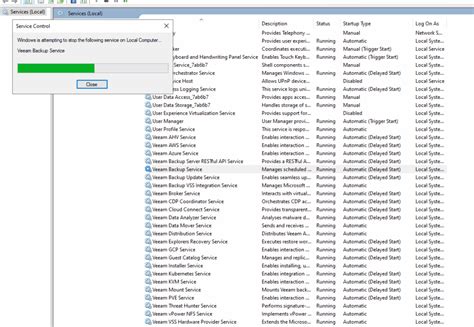Move Veeam Configuration Database Postgresql To Another Partition