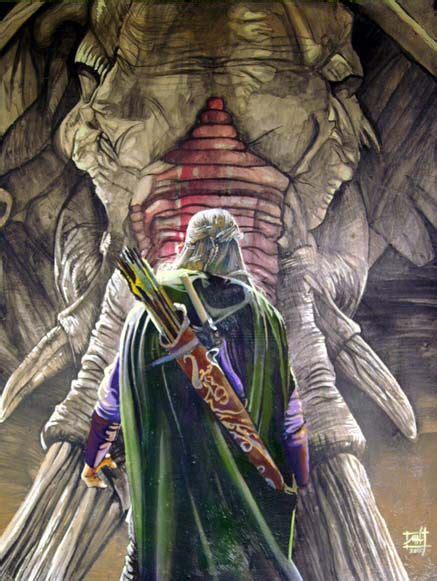 Super Epic Legolas Faces Down The Oliphant Legolas And Thranduil