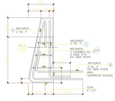 RCC Blocks Detail Drawings In Autocad