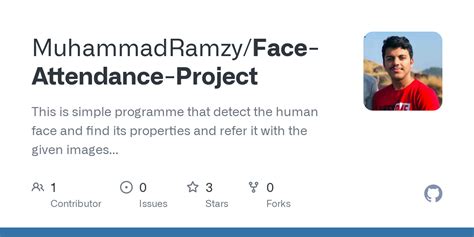 GitHub MuhammadRamzy Face Attendance Project This Is Simple