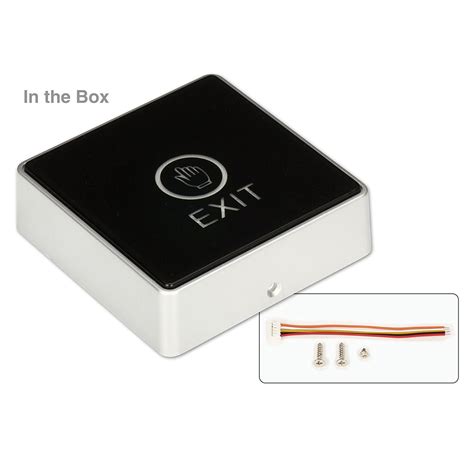 Premium DC V NC NO Square Touch Sensor Switch Door Exit Release Button