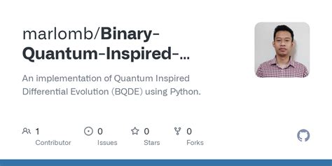 Github Marlombbinary Quantum Inspired Differential Evolution An Implementation Of Quantum