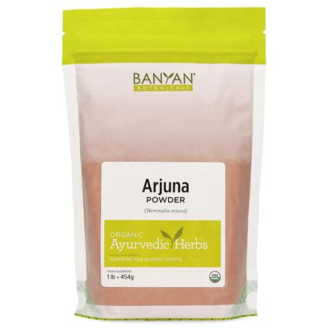 Banyan Botanicals Organic Arjuna Powder ­­ Arjuna Bark Powder