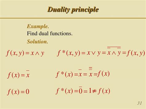 PPT Boolean Algebra And Logic Circuits Duality PowerPoint Presentation ID