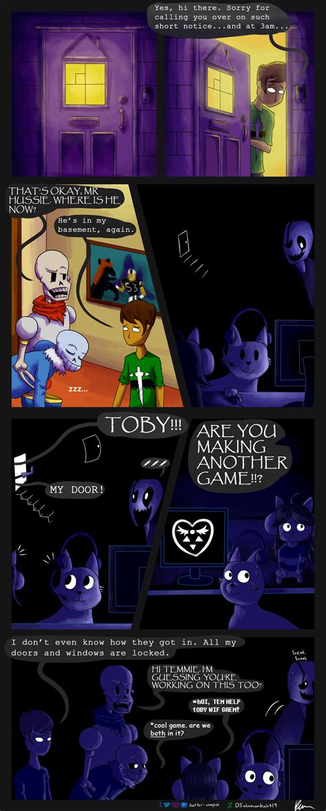 Toby Fox Making Deltarune In Hussies Basement By Dsakanumbuh419 On