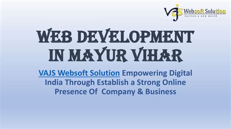 Ppt Web Development In Mayur Vihar Powerpoint Presentation Free