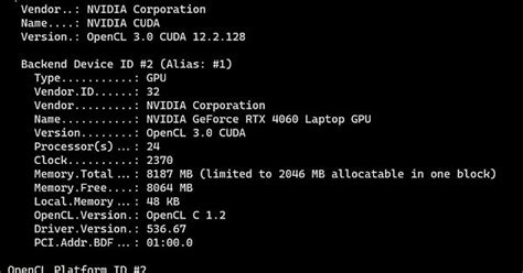 Hashcat Intel® Core™ I9 13980hx And Nvidia® Geforce Rtx™ 4060 Hash Rate