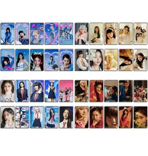아이브 Ive 포토카드 해외판 포카 굿즈 Ive 레븐 로모 일레븐 카드 Kpop 여자 그룹 엽서 사진 카드 팬 선물 티몬
