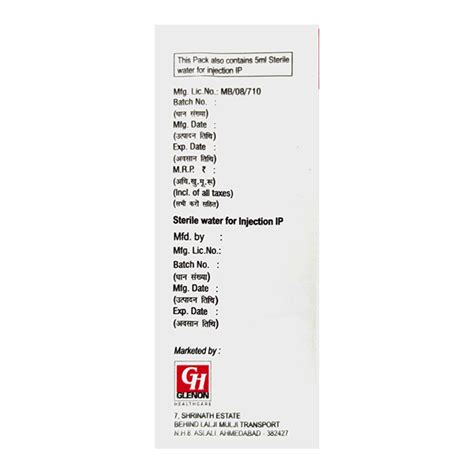 Rabinon 20mg Injection 1s Price Uses Side Effects Netmeds