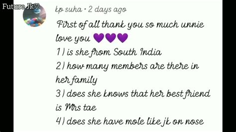 Mrs Jeon Prediction Question And Answer Video Watch Every Minute Of The Video Mrsjeon