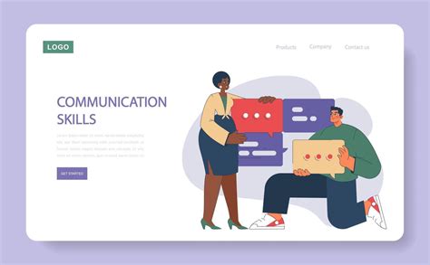 Communication Skills Concept 42115487 Vector Art At Vecteezy