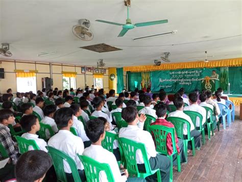 ၂၀၂၃ ၂၀၂၄ ပညာသင်နှစ် မြို့နယ်အဆင့် ကျောင်းကျန်းမာရေး သီတင်းပတ်လှုပ်ရှားမှု အခမ်းအနား ကျင်းပ
