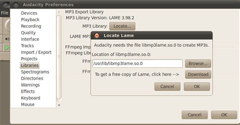 How To Get Mp3 Working In Audacity