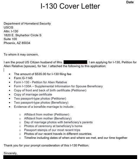 I 130 Cover Letter Everything To Send Marriage Evidence Ir 1 Cr