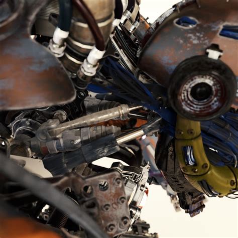 I Made A Robot 🤖 Inside And Outside R Blender