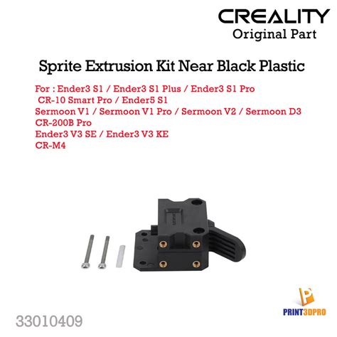 Creality Part Sprite Extruder Extrusion Kit 3d Printer Part Shopee Thailand