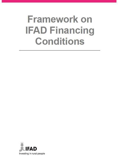 Framework On Ifad Financing Conditions