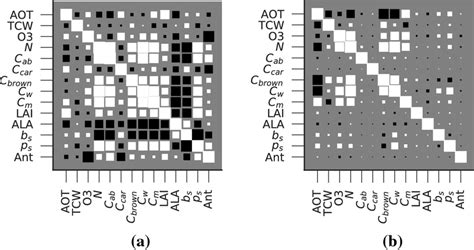 Posterior Correlation Matrices For The Combined Land And Atmosphere Rt